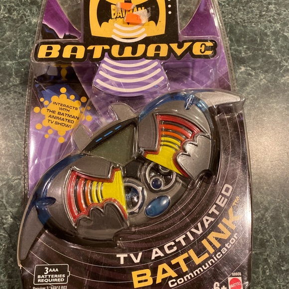 Mattel | Accessories | 204 Batman Batwave Batlink Communicator Brand ...
